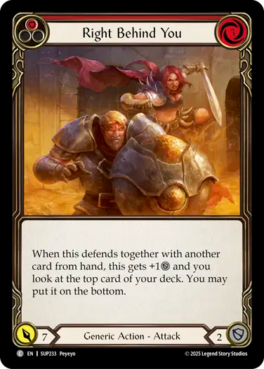 [RF]Right Behind You (Red) – The Imaginarium
